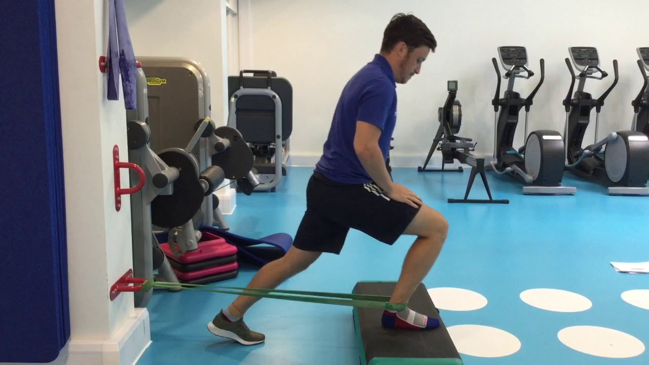 Banded Ankle Mobilisations - YouTube