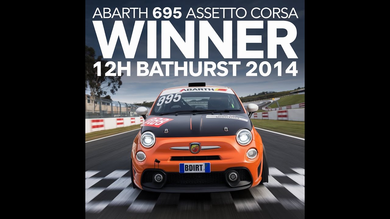 REVIEW ABARTH 695 ASSETO CORSA - WINNER BATHURST 2014 - TSM 1/43 - YouTube