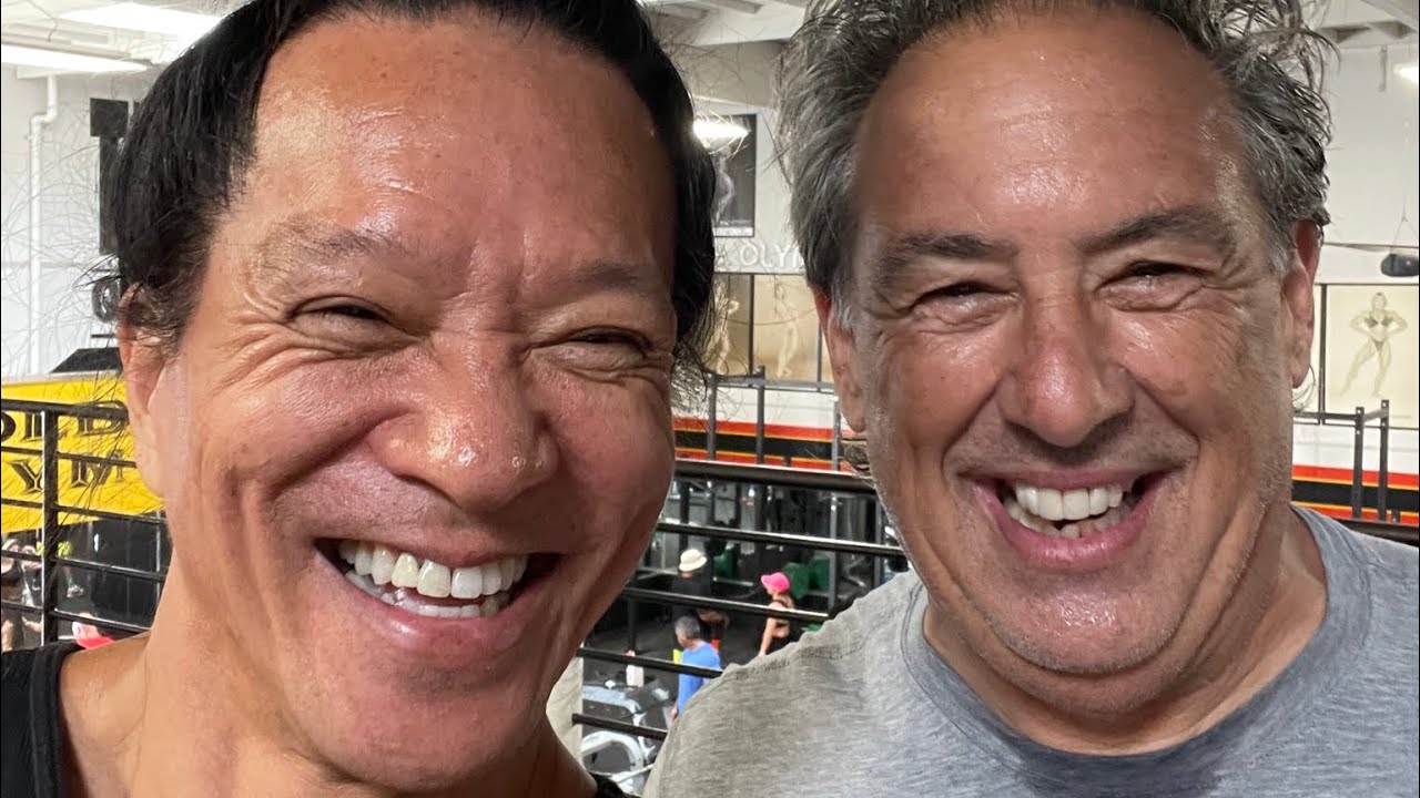 Another day at the office Gold’s Mecca Venice beach with Rod lake and ...
