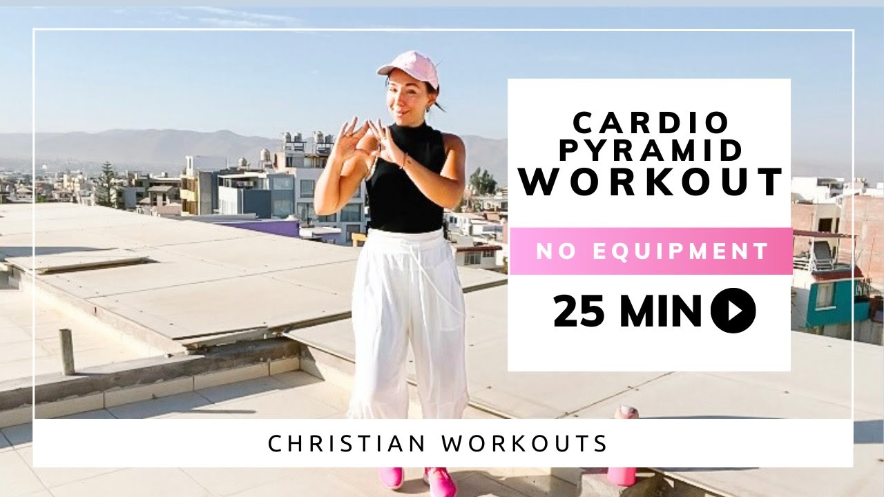 Faith + Fitness: Christian Cardio Pyramid Workout 3 Rounds - YouTube