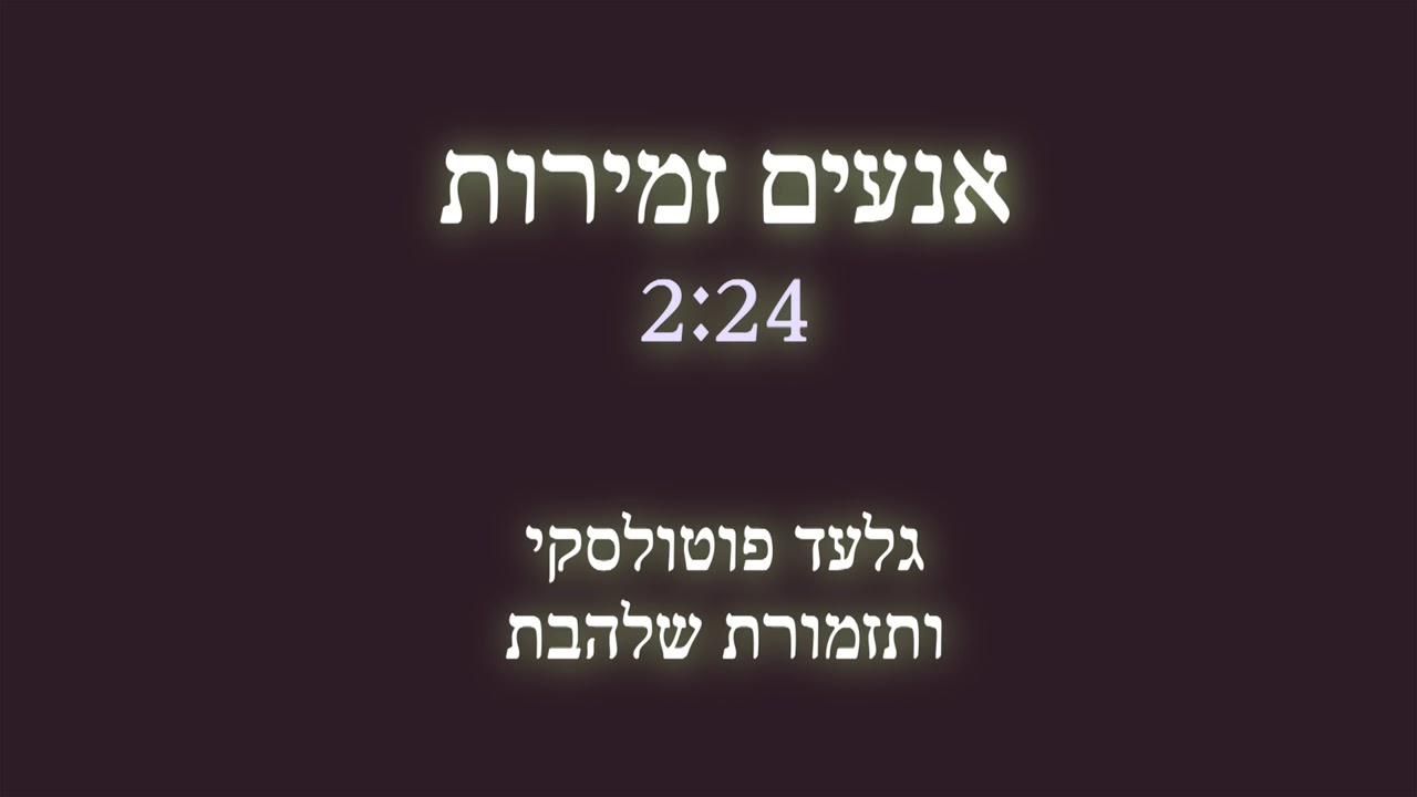 אנעים זמירות [2] l תזמורת שלהבת - Shalhevet Orchestra - Anim Zemirot ...