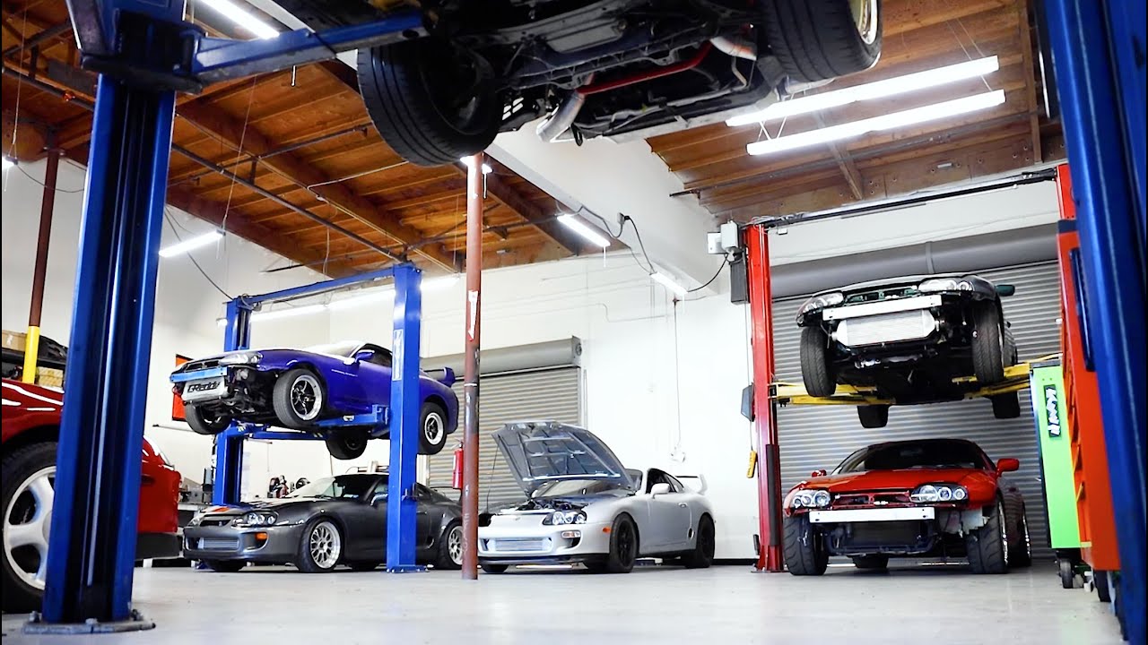 Patrick Blake Racing: MKIV Supra powerhouse shop introduction. - YouTube