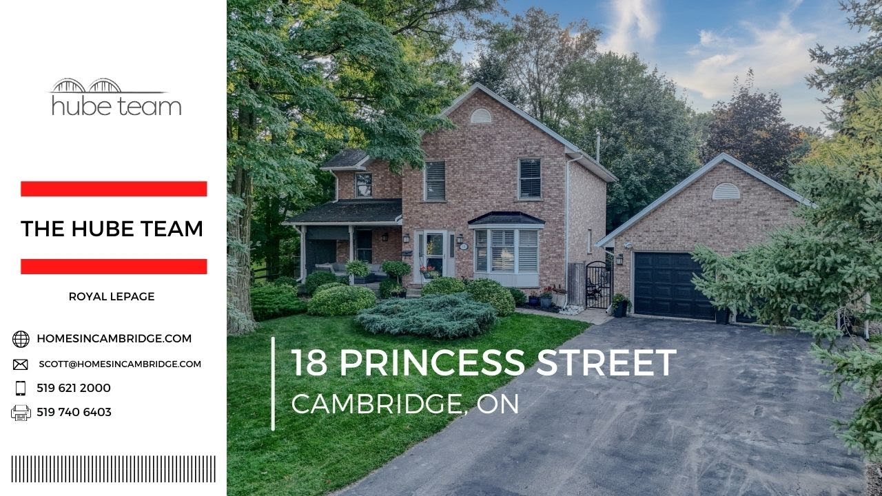 Cambridge Real Estate | 18 Princess St | The Hube Team - YouTube