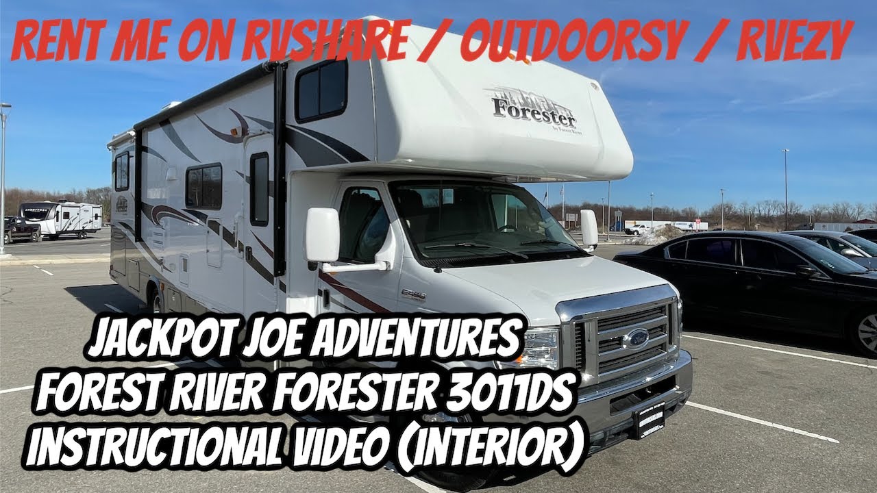 How to use the 2011 Forest River Forester 3011DS interior. Jackpot Joe ...