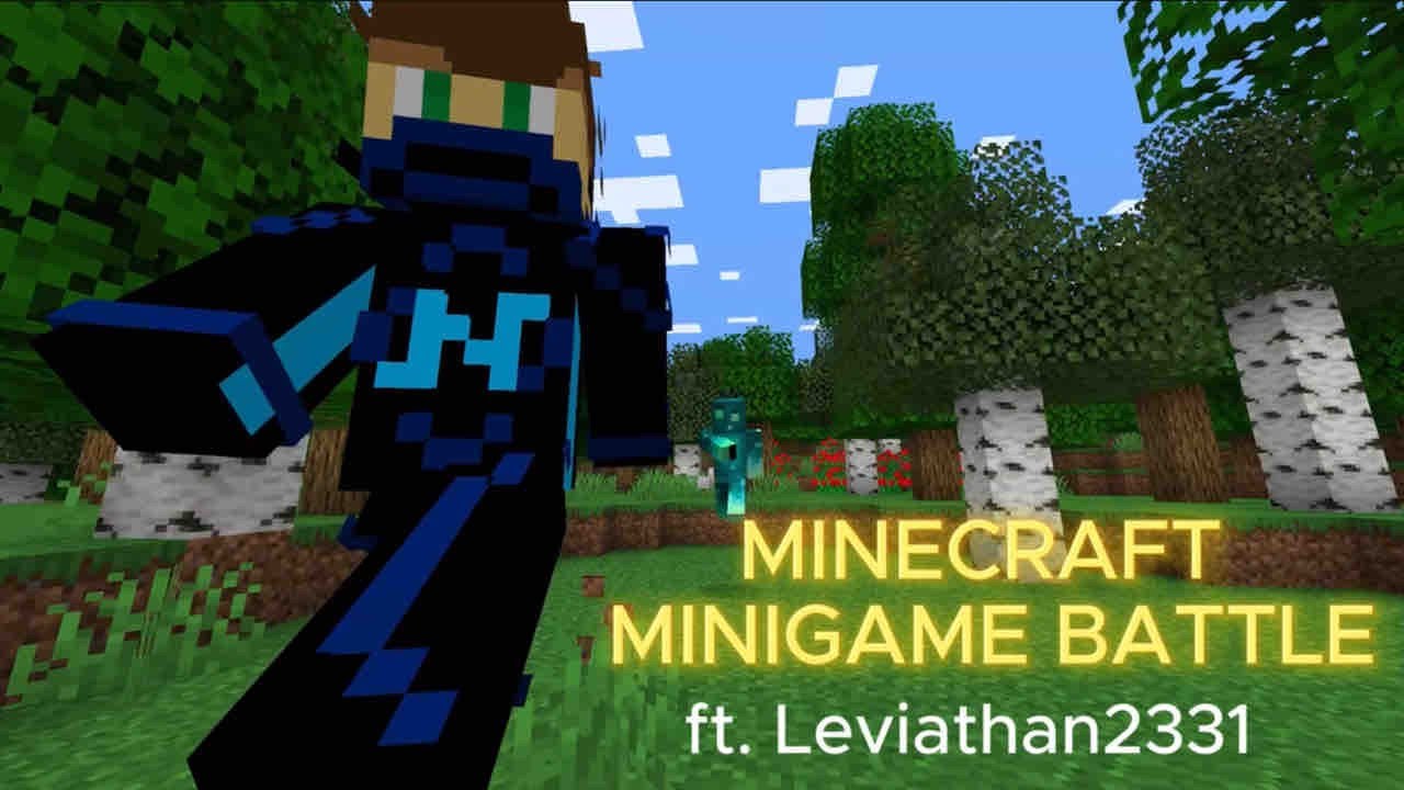 Minecraft Minigames Battle (ft. Leviathan2331) - YouTube