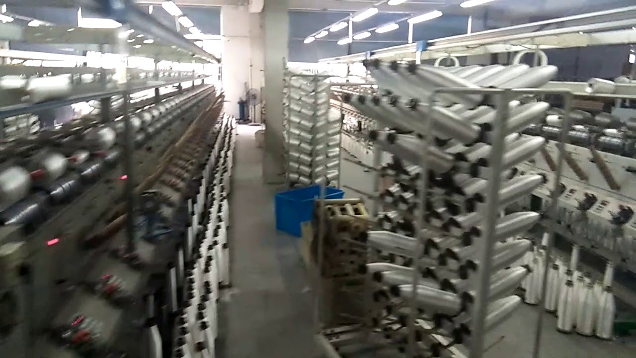 YARN THREAD AND TWIST PROCESS 1 - YouTube