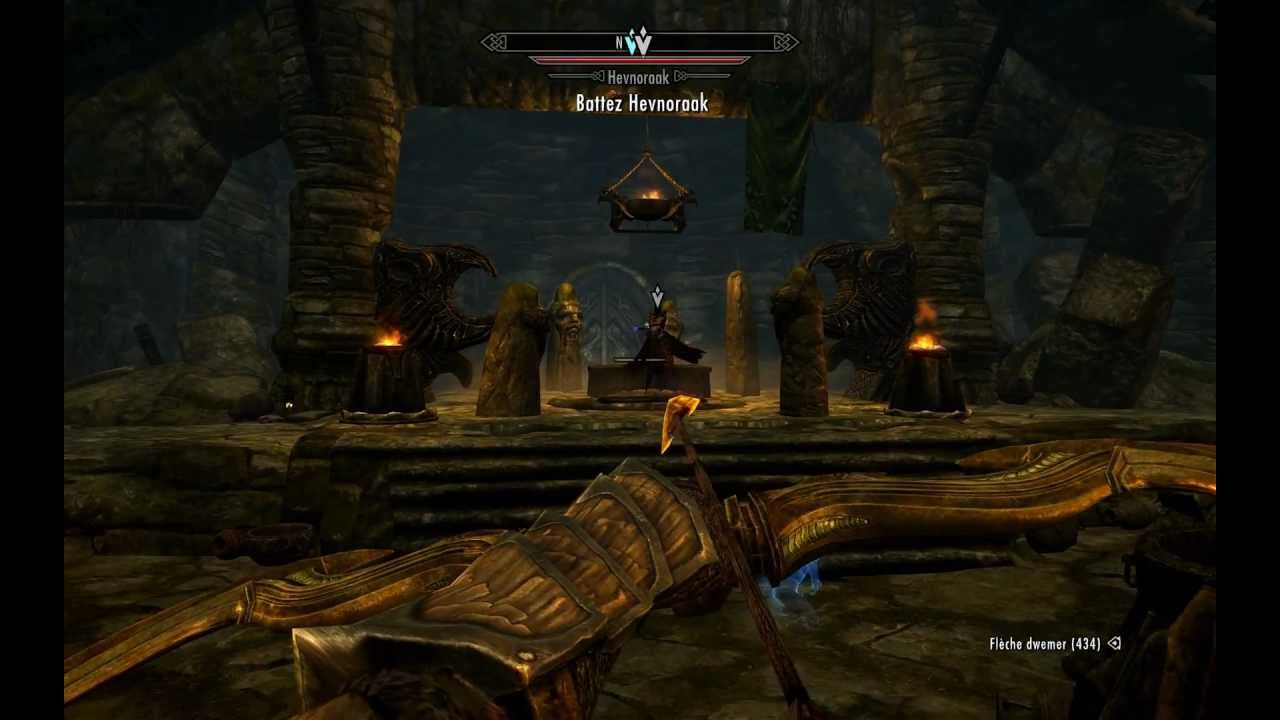 Skyrim (PC HD FR) Valthume - tombeau d'Hevnoraak - YouTube