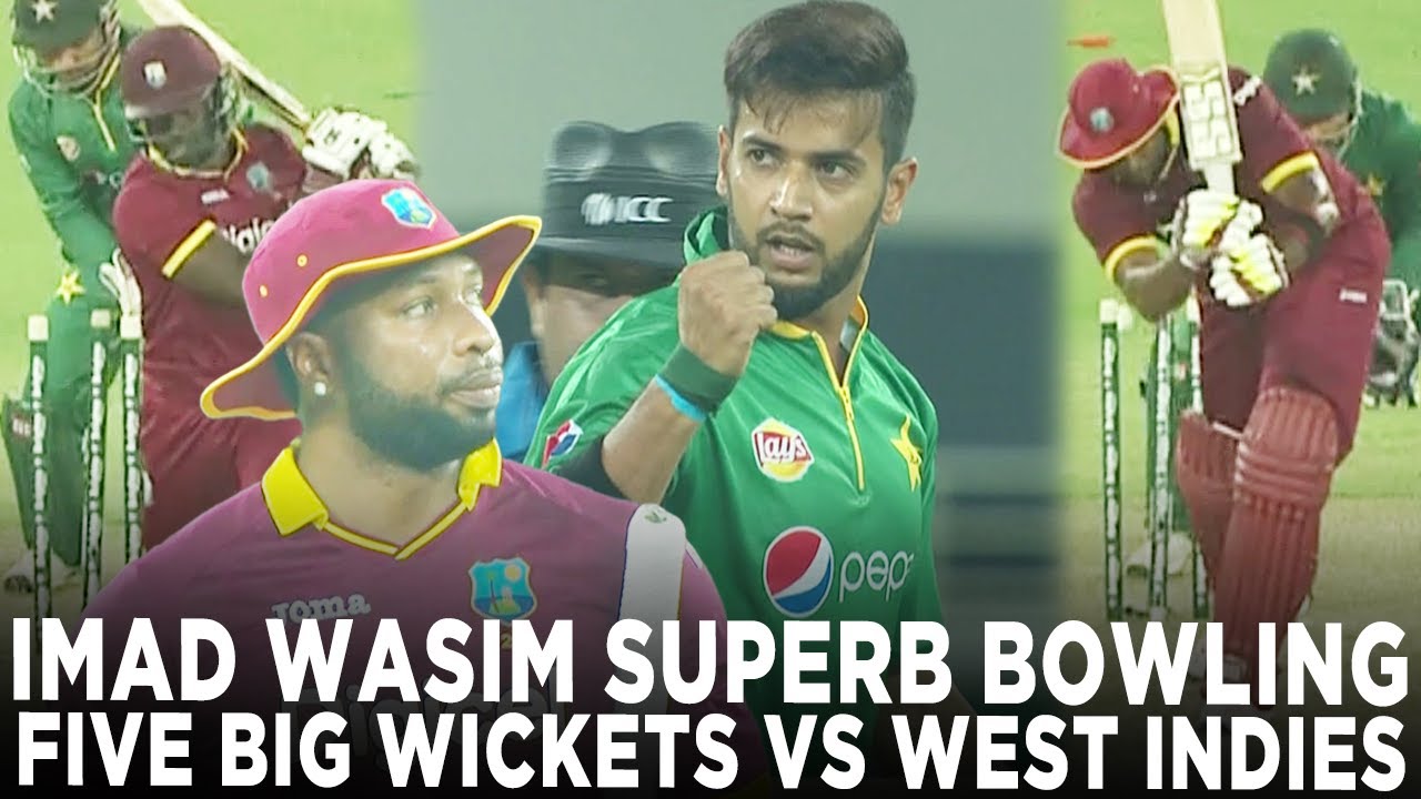 Cricket Magic | Imad Wasim’s Exceptional 5-Wicket Haul vs West Indies ...