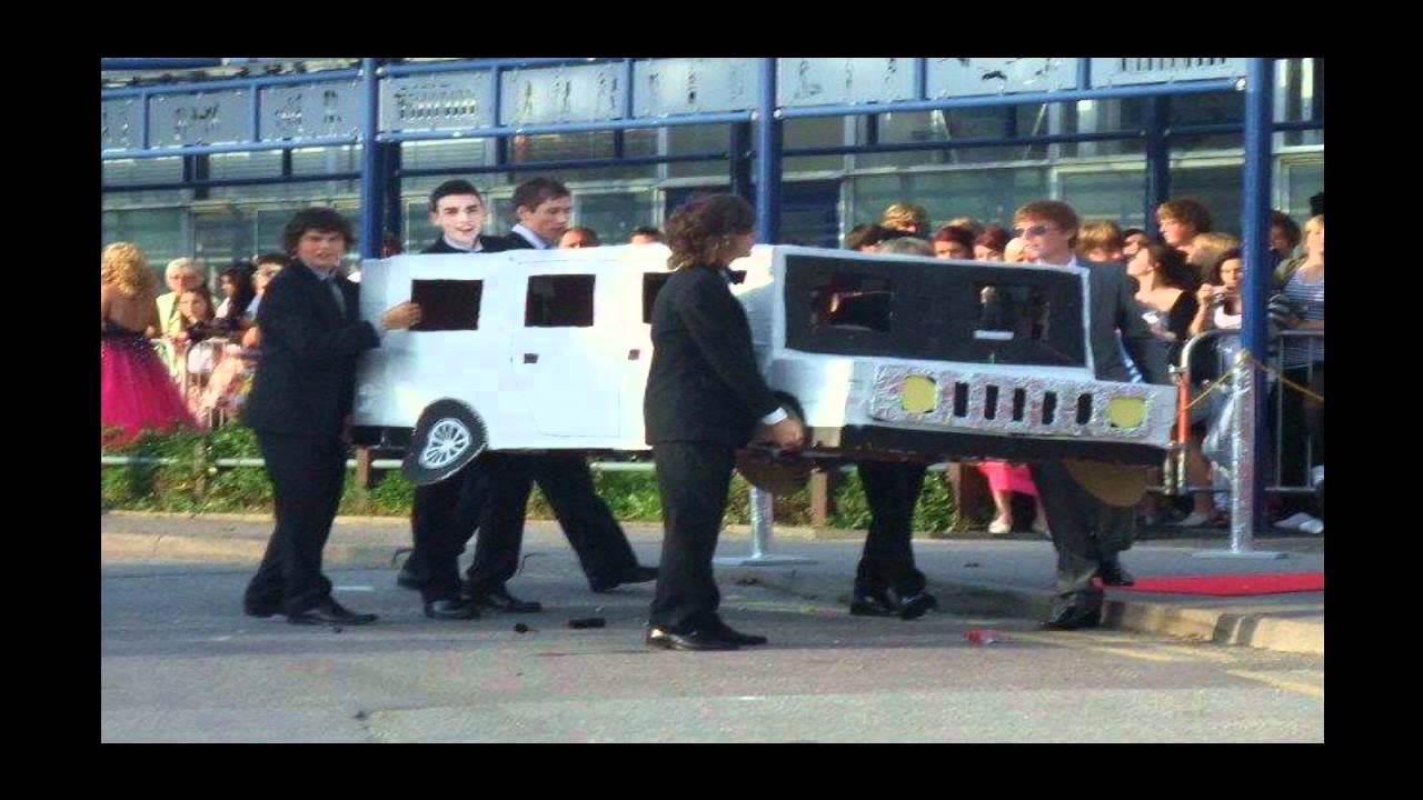 Cardboard Hummer Entrance - YouTube
