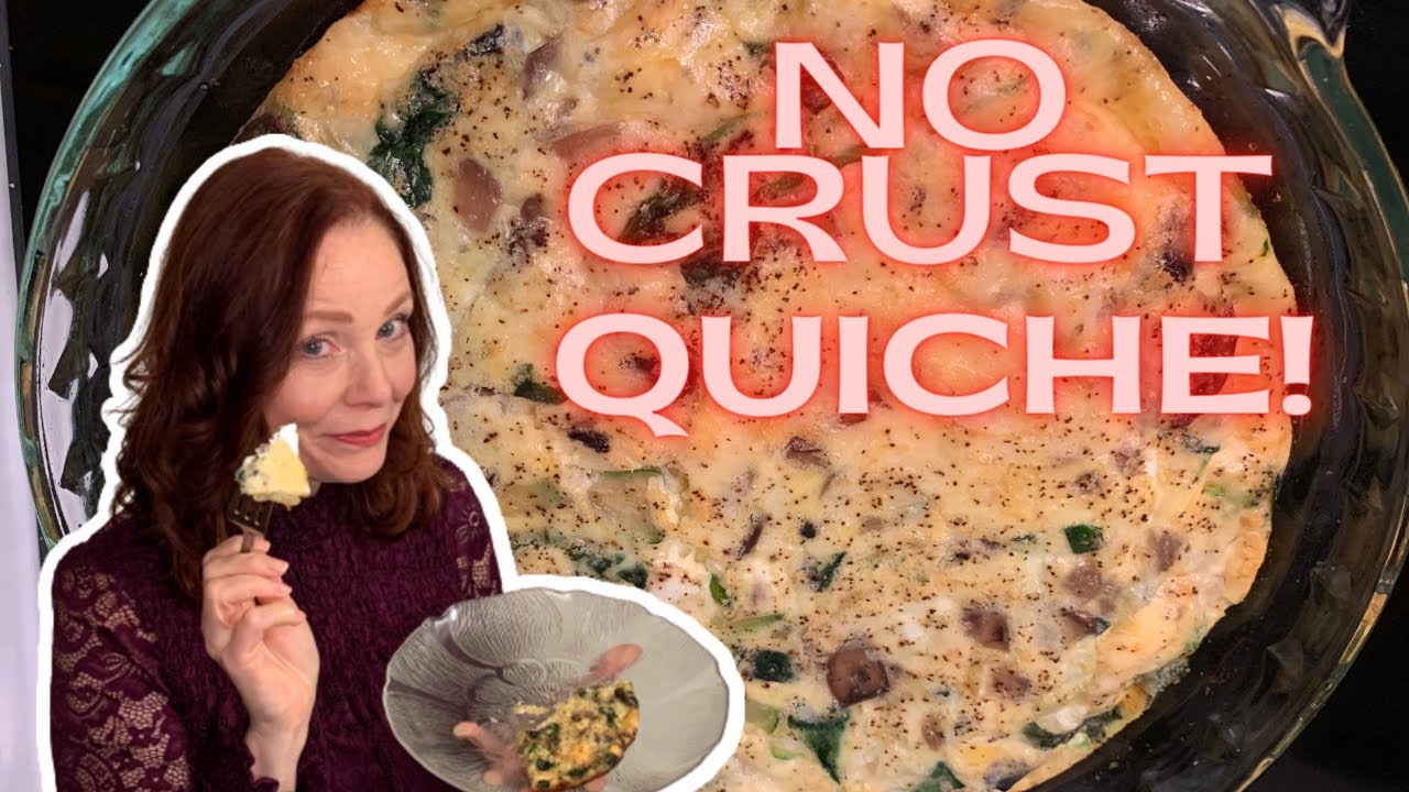 Easy No Crust Quiche in Minutes! - YouTube