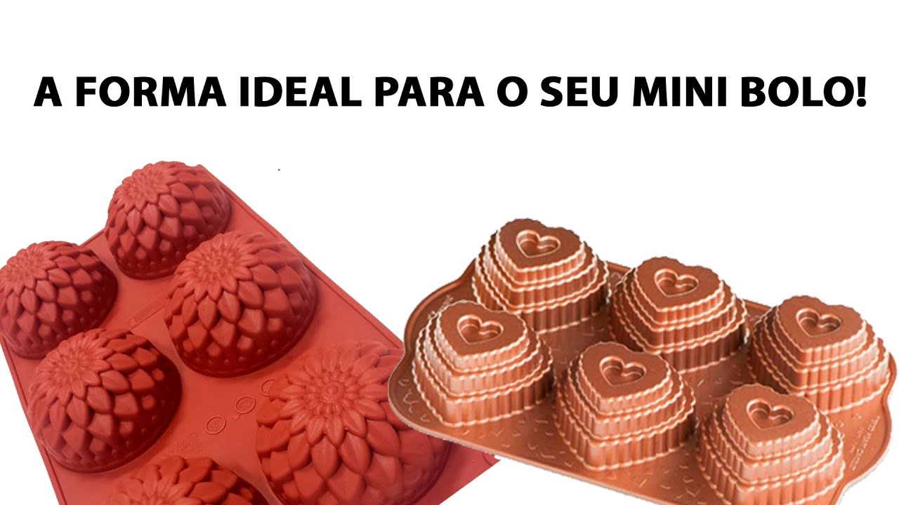 A forma ideal para o seu Mini Bolo! - YouTube