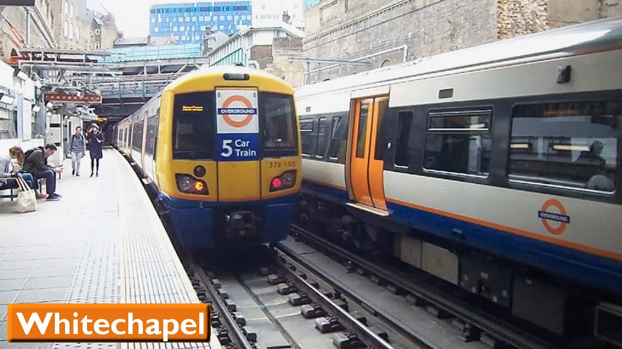 Whitechapel | East London Line : London Overground ( British Rail Class ...