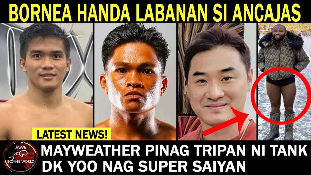 Jerwin Ancajas handang Labanan Ni Jade Bornea Kung Manalo Sya Kay Martinez,Floyd pinagtripan Ni ...
