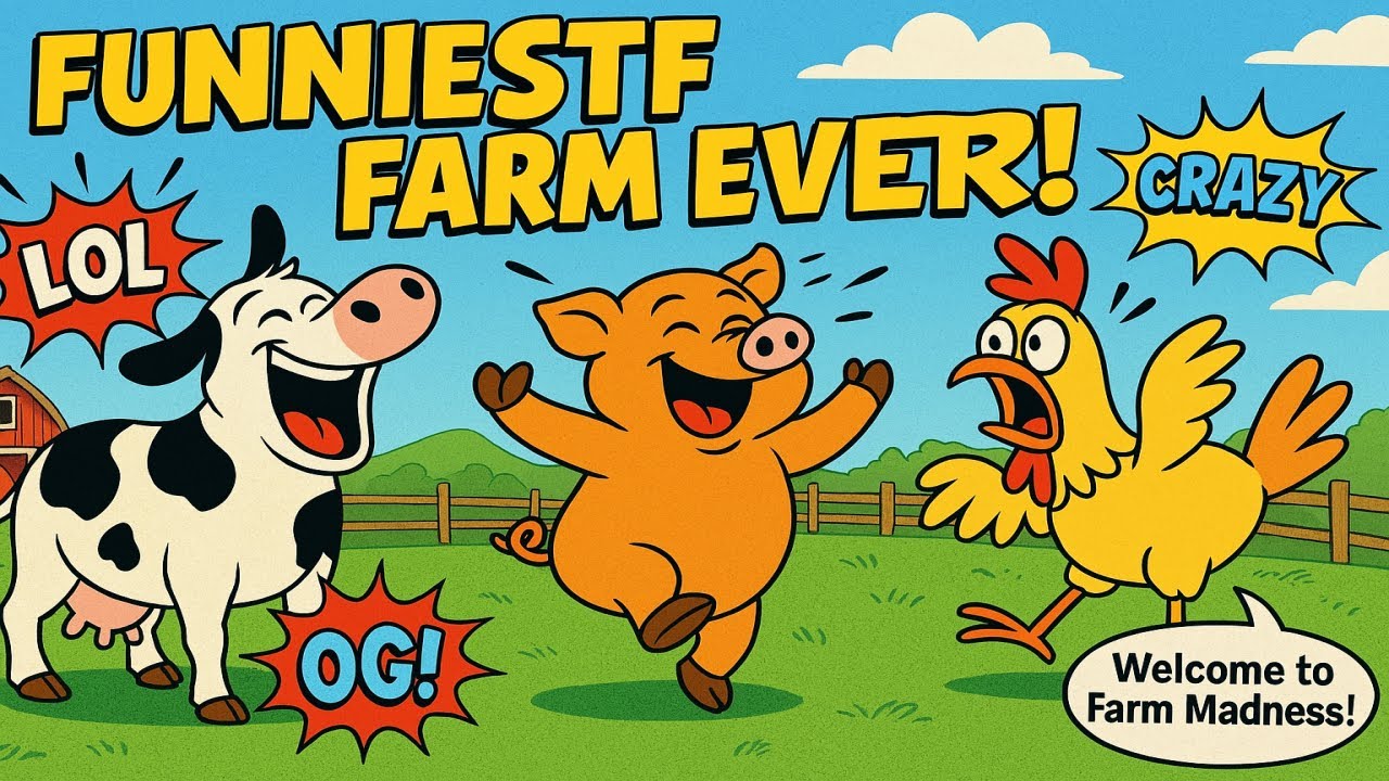 Crazy Animal Life Story | Farm Frolics Cartoon Comedy Funniest Farm ...