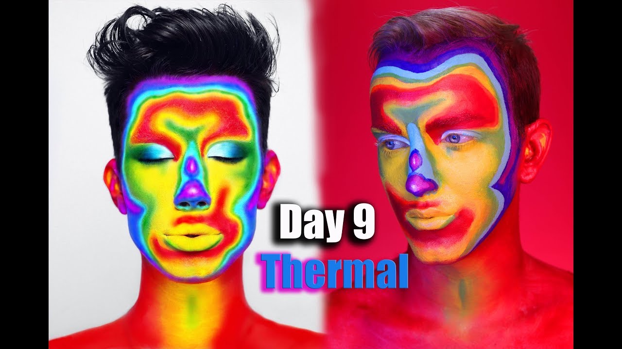 Thermal Vision - Makeup Tutorial | DanielzROTFL - YouTube