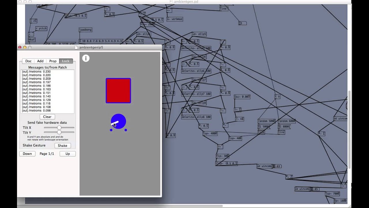 Ambient sound generation(Pure data) - YouTube