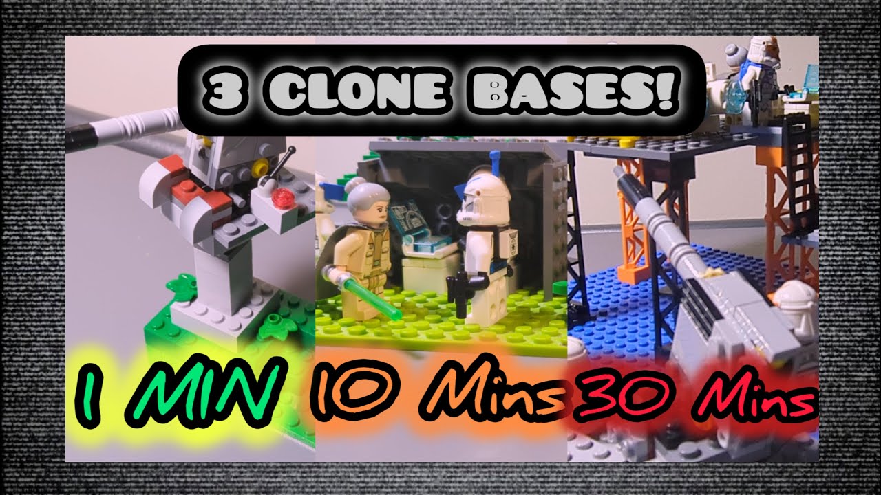 I made 3 Clone bases! - YouTube