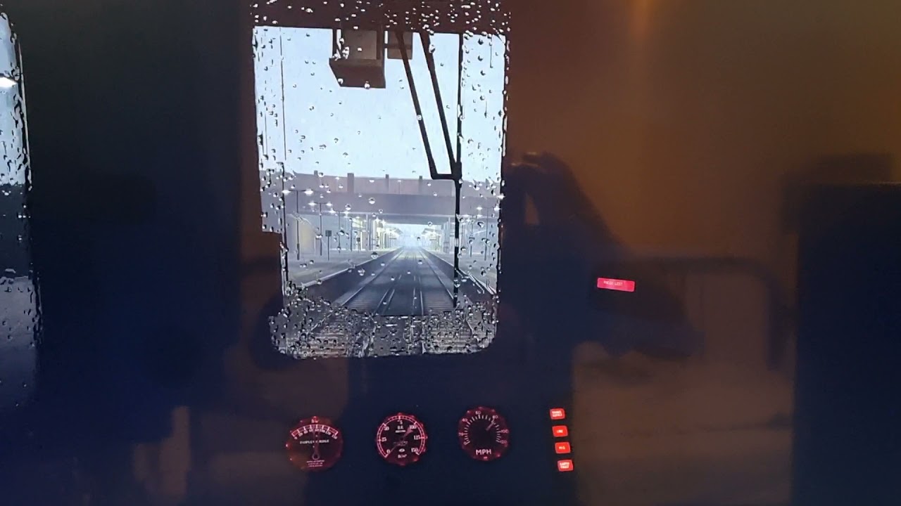 train simulator error crash - YouTube