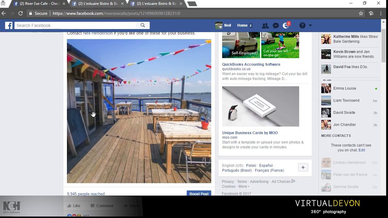 How to add 360° images to facebook - YouTube