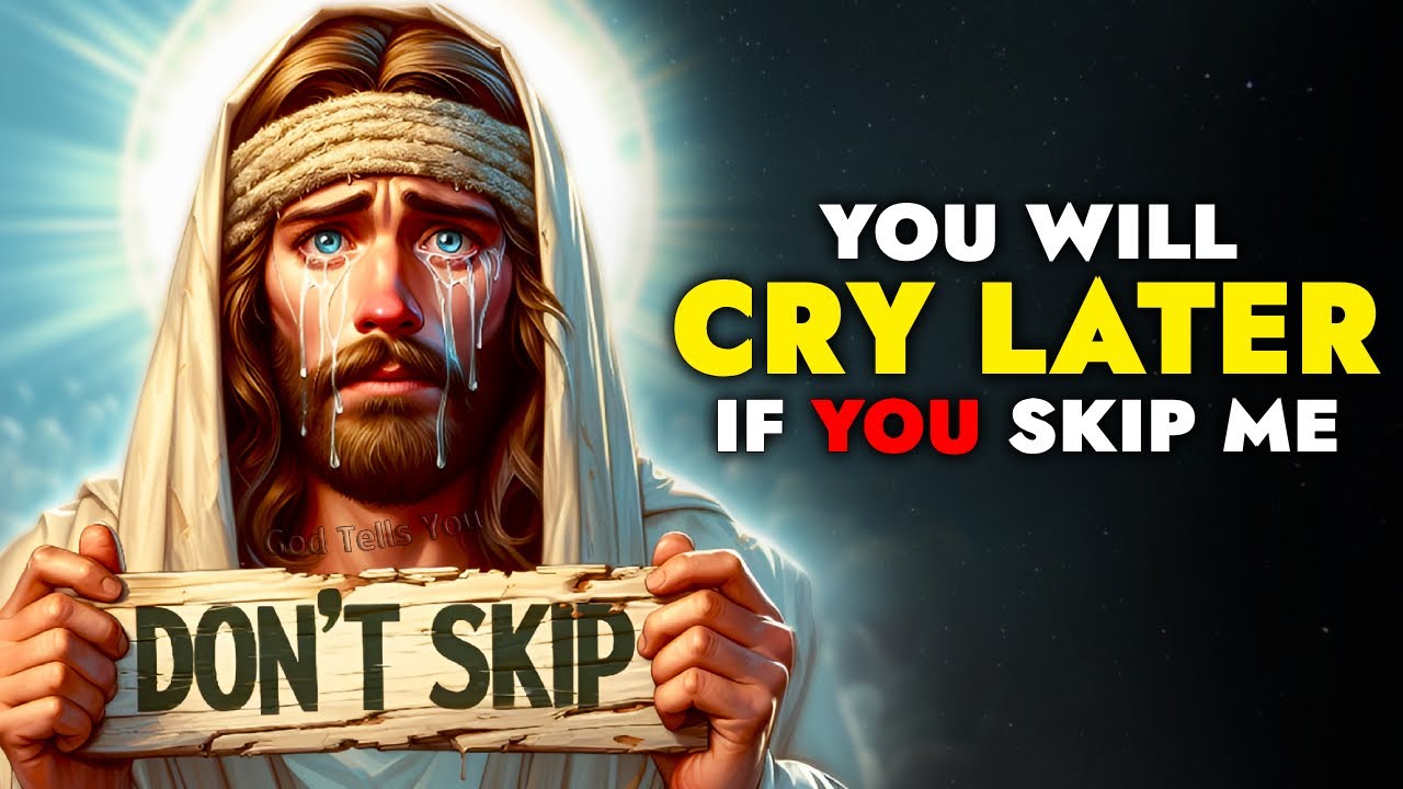 🔴 God Says- You Will Cry Later If You Skip Me | God message today for ...