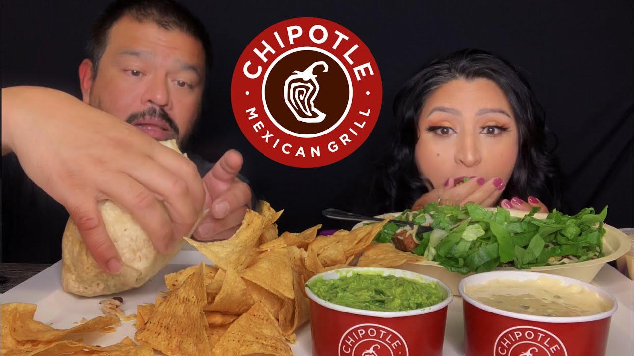 CHIPOTLE MUKBANG - YouTube