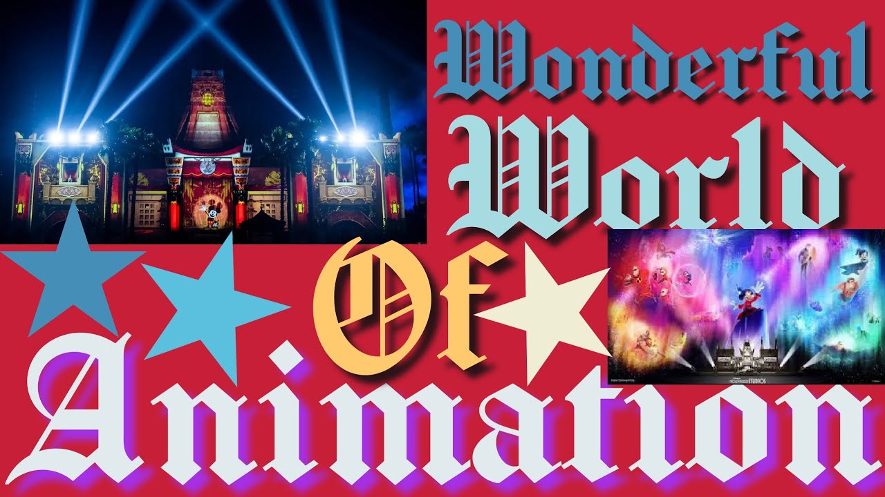 Wonderful World of Animation - YouTube