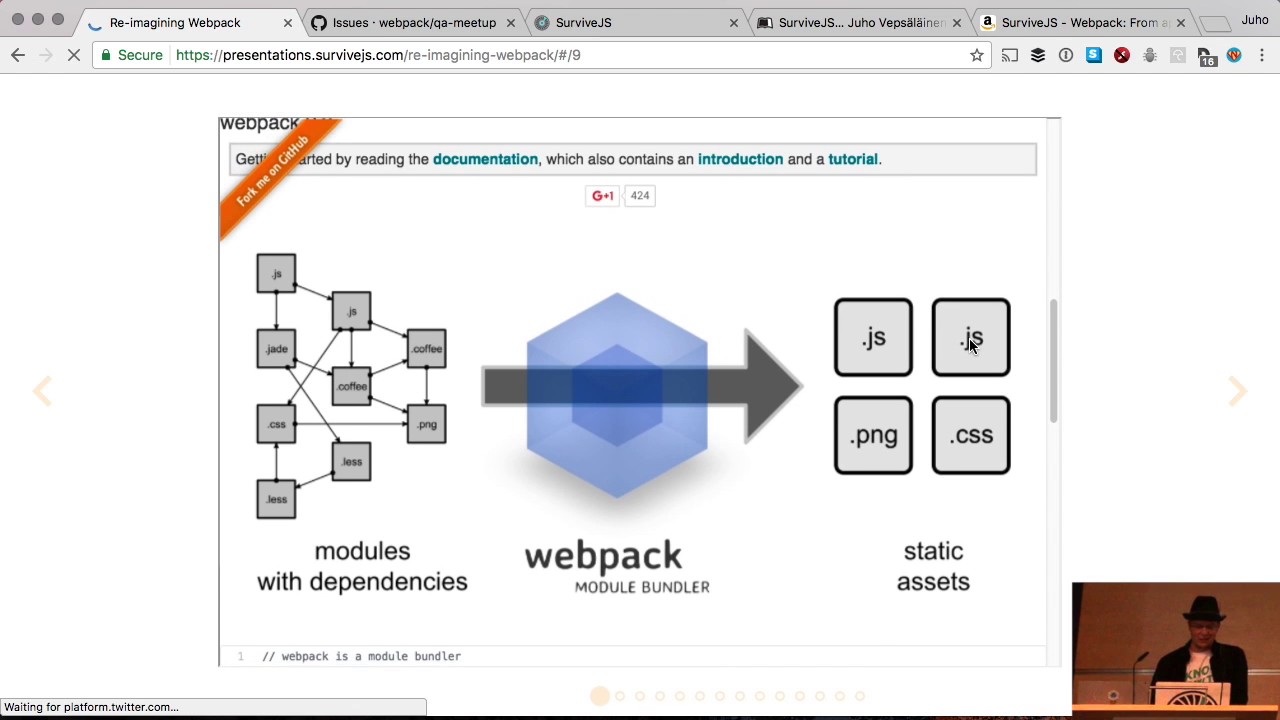 Awesome React - Re-Imagining Webpack