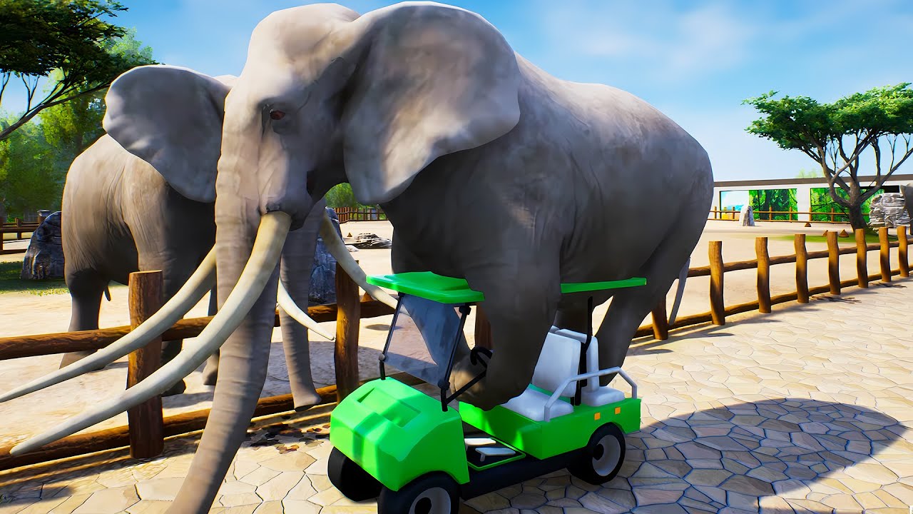 ZooKeeper Simulator is a whole lot more chaotic than it sounds - YouTube