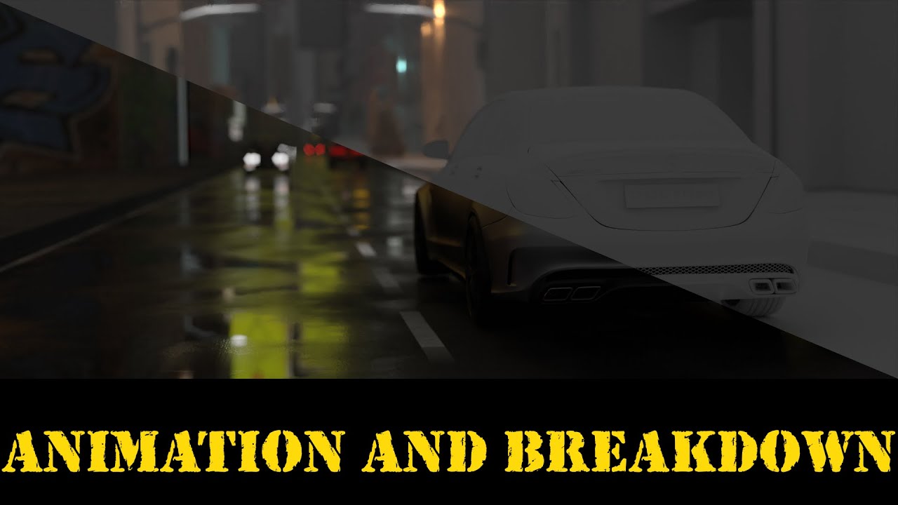 Car Chase Animation-Blender - YouTube