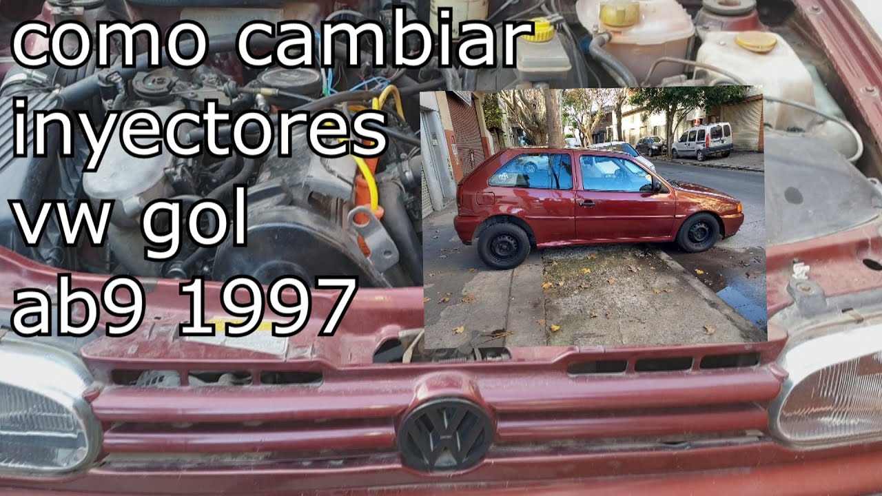 Como Cambiar Inyectores Vw Gol Ab9 G2 Youtube