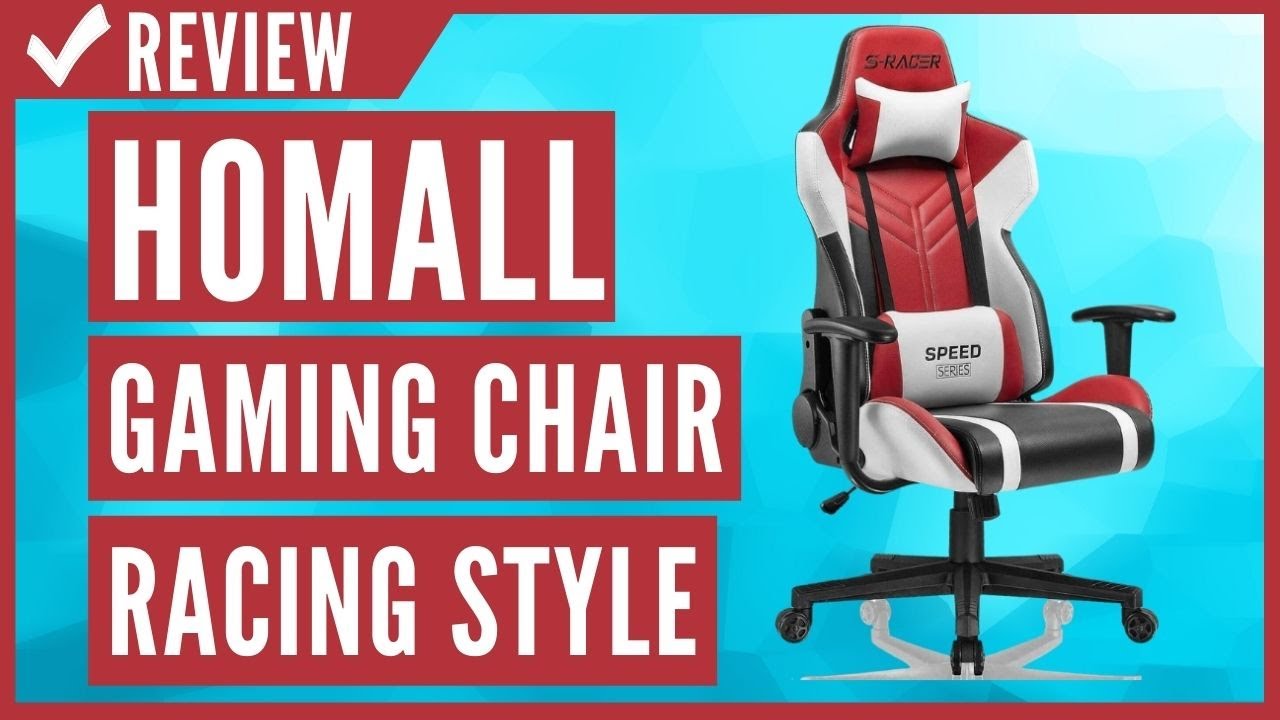 Homall Gaming Chair Racing Style High-Back Review - YouTube