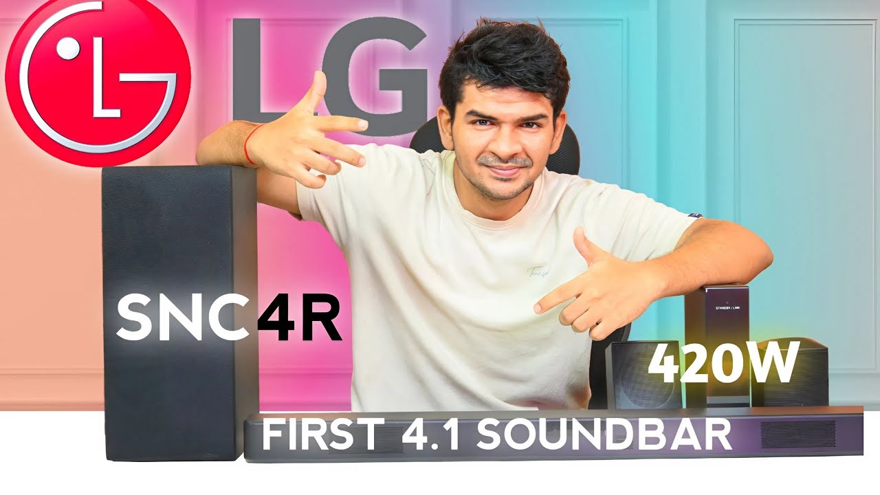 An UNDERRATED soundbar - LG SNC4R 420W 4.1 ch soundbar review - YouTube