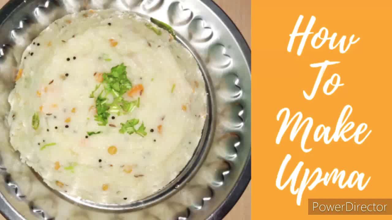 How To Make Rava Samiya Upma in Telugu - YouTube