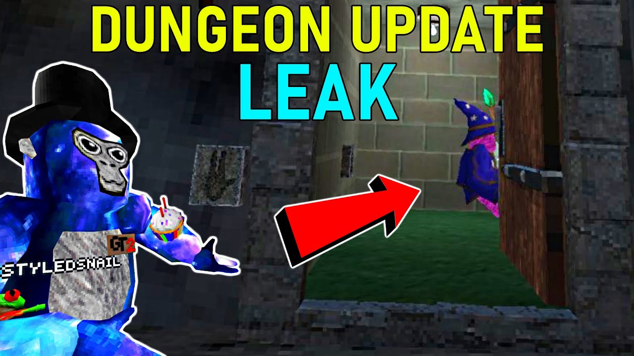 Gorilla Tag VR LEAKED The DUNGEON UPDATE??? (& 100K Subs) - YouTube