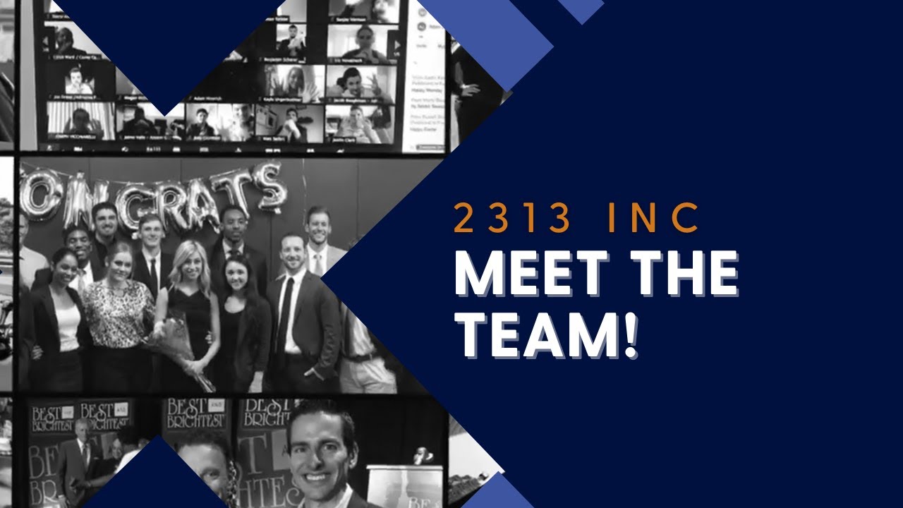 Meet the 2313 Inc Team - YouTube