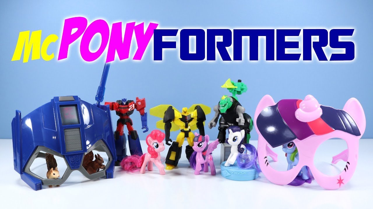 McDonalds Happy Meal Transformers and My Little Pony Movie Toys ...