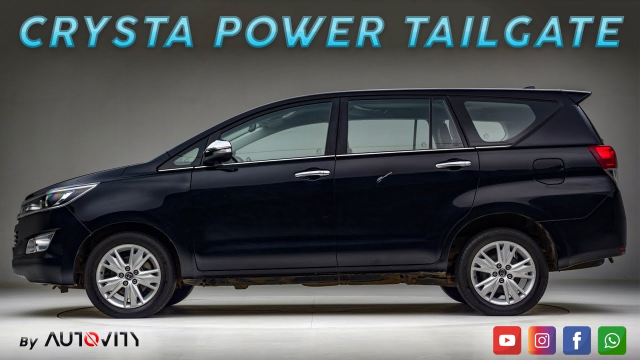 Aftermarket Power Tailgate For INNOVA CRYSTA - YouTube