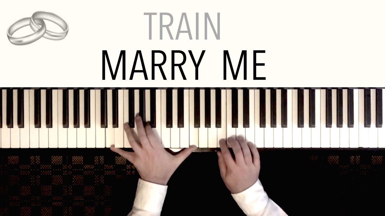Marry Me Train Sheet Music