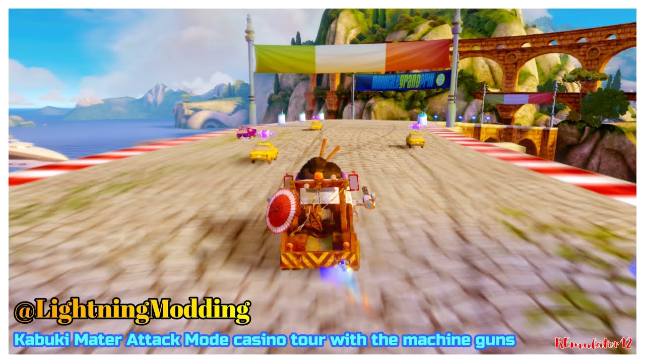 Cars 2 The Video Game | Mater Kabuki - Attack Mode (Machine Guns ...