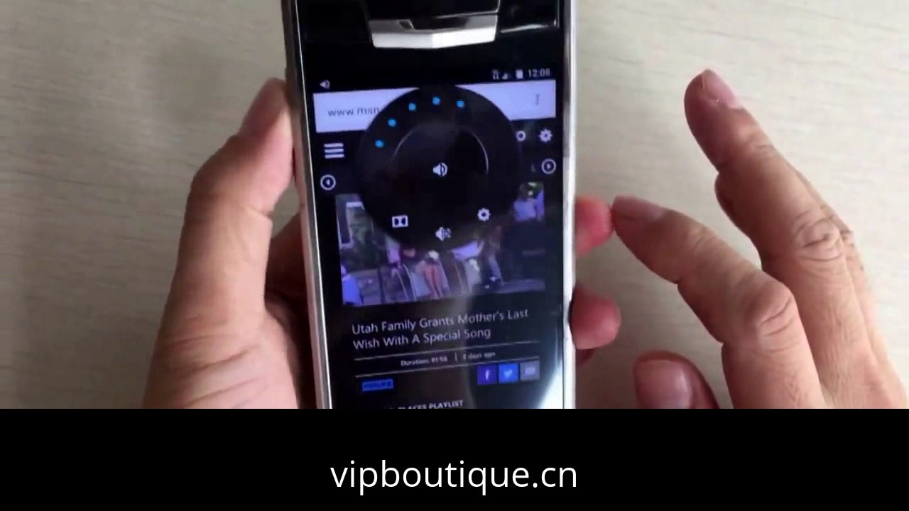 Vertu Signature Touch Android Luxury Touch Phone - YouTube