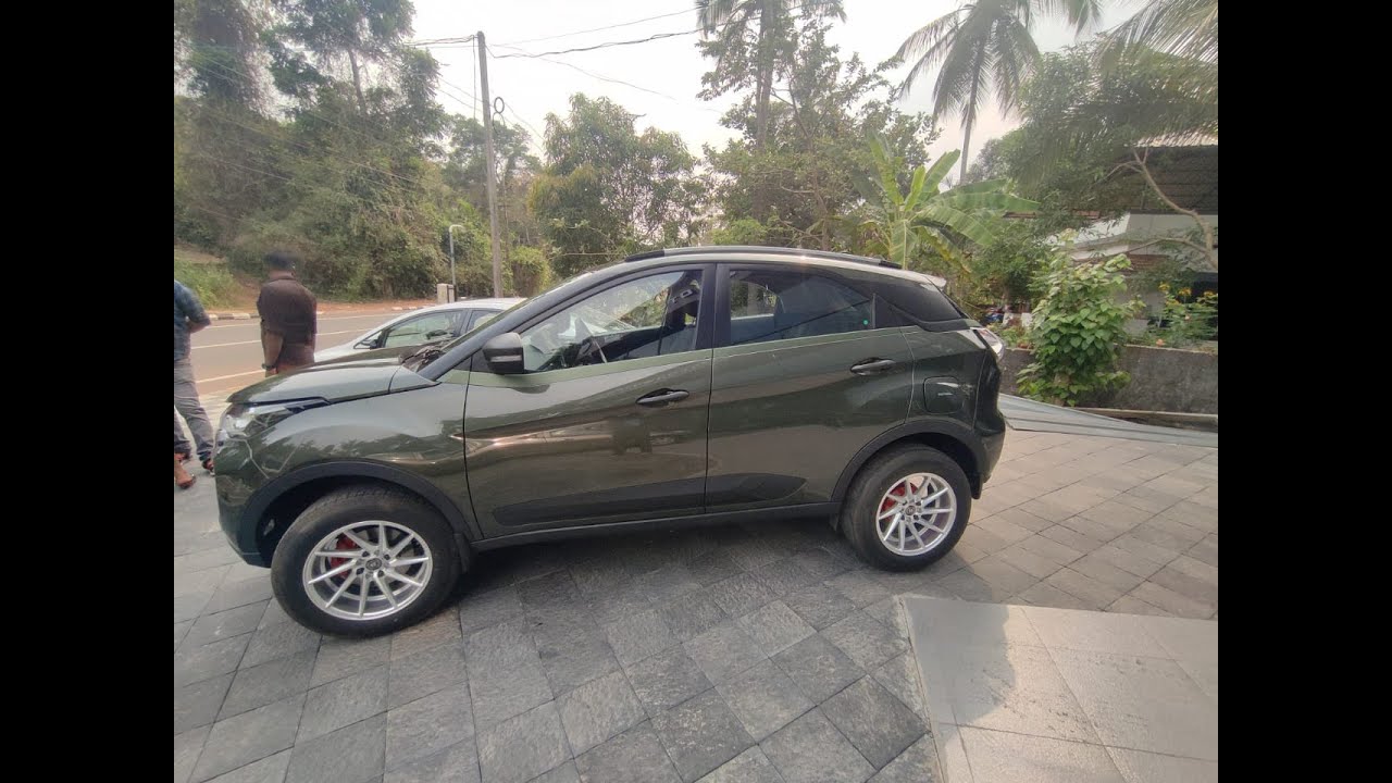 Nexon Alloy wheel# Nexon modification # Nexon green #Tata nexon wheel ...