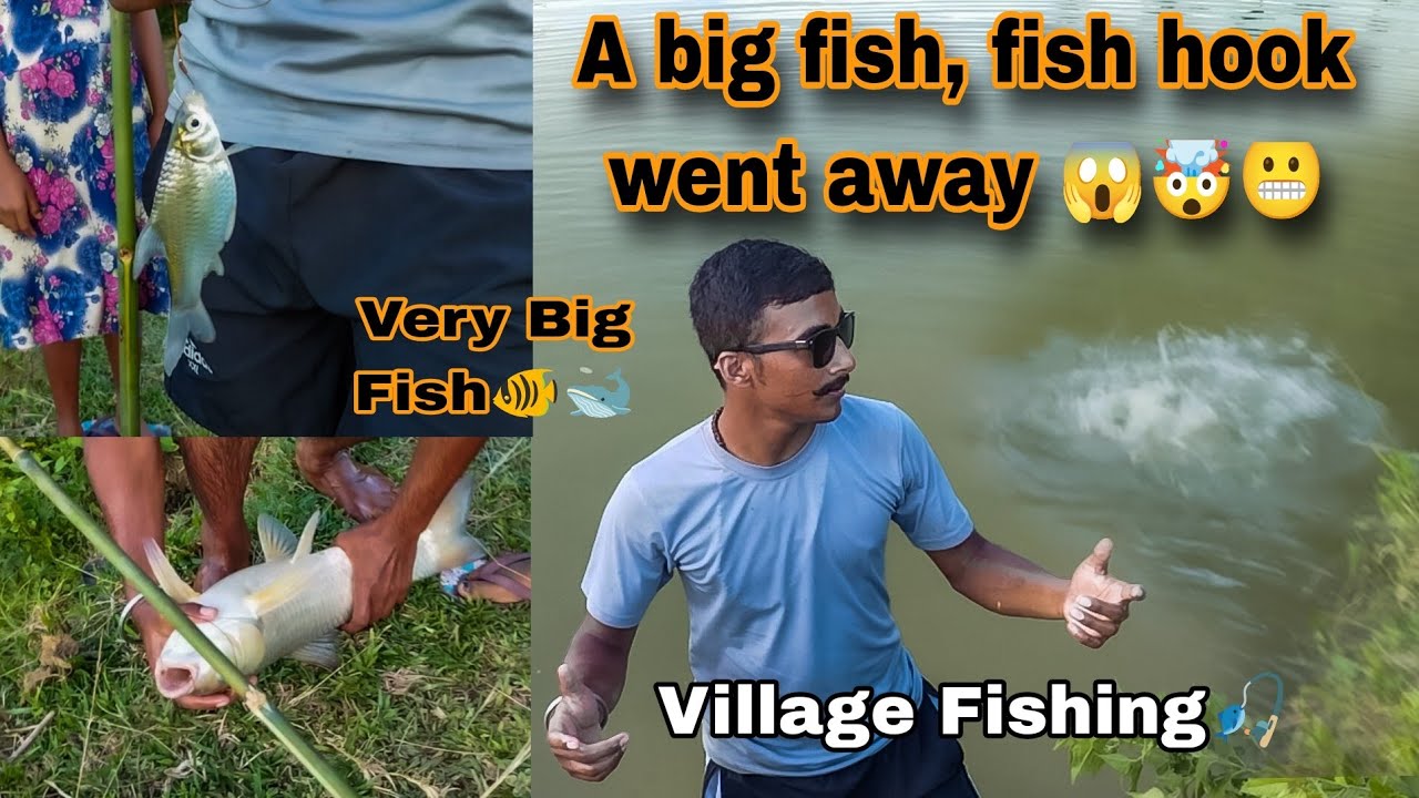 A big fish, fish hook went away 😱🤯😬।। #fishing #vlog ।। PK08 Rider ...