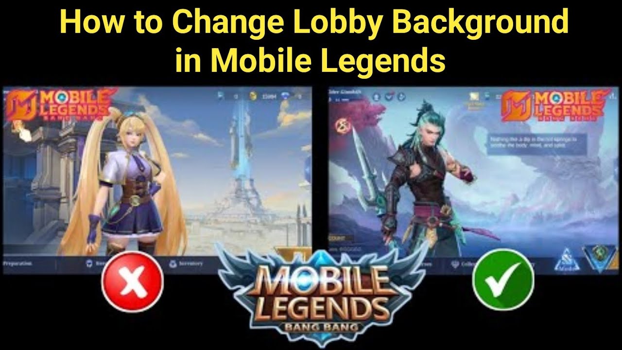 MLBB Change Lobby Tutorial | How to Change Lobby Background in Mobile ...