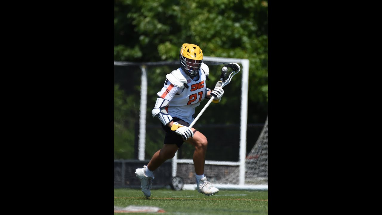 Jackson Maher (Class of 2025) Summer 2022 Lacrosse Highlights (Re-upload) - YouTube