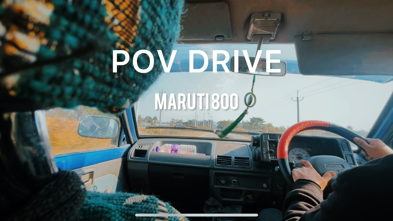 A short drive to Grocery store I POV Drive I Morning Drive I POV maruti ...