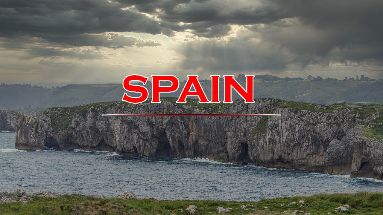 FLYING OVER SPAIN (4K UHD ) - Relaxing Music Along With Beautiful ...