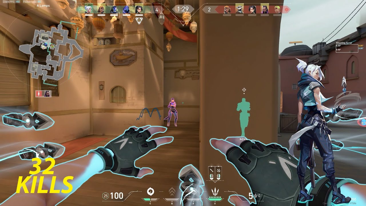 Jett On Gold Lobby | Im Finally Gold | Gold Lobby Gameplay | - YouTube