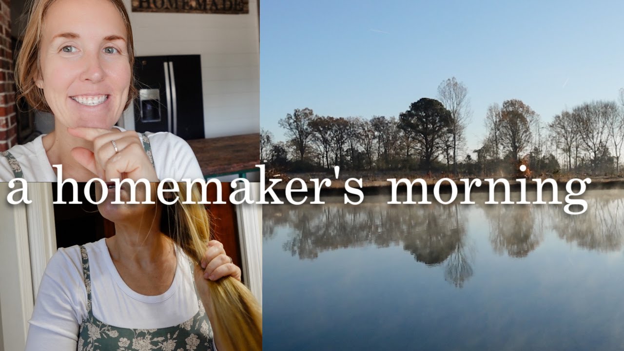 My Morning as a Homemaker - YouTube