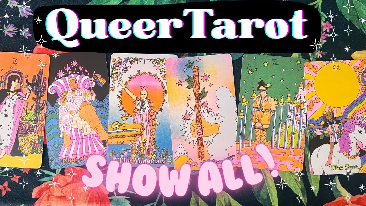 [クイアタロット🌈] 全カード見せるよ！👑カラフルでピースフルな世界へ ️‍🔥 - YouTube