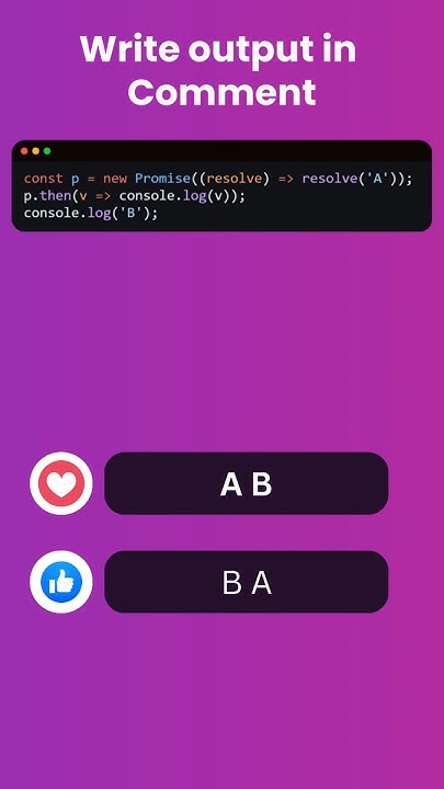 #javascript #outputs #challenge #day25 Output Program 59 event loop and asynchronous Day25 # ...